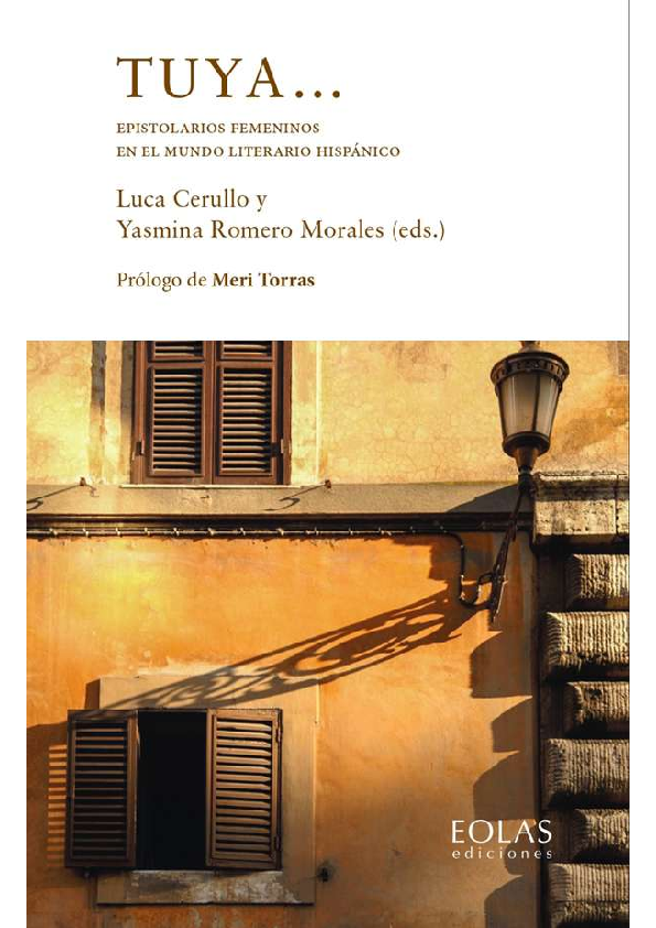(PDF) Un epistolario de ‘frivolidades muy importantes’: María de la O ...