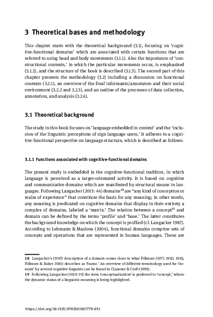(PDF) 3. Theoretical bases and methodology