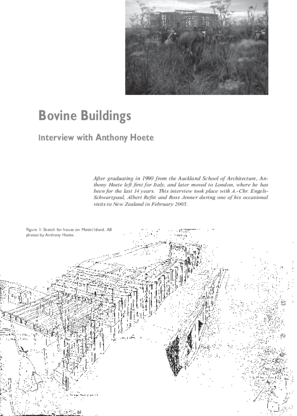 (PDF) Bovine Buildings