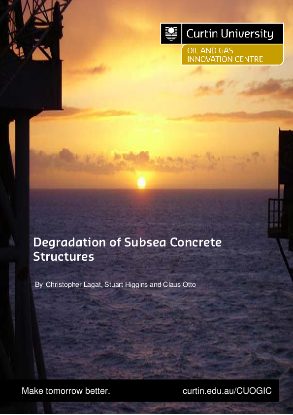 (PDF) Degradation of Subsea Concrete Structures