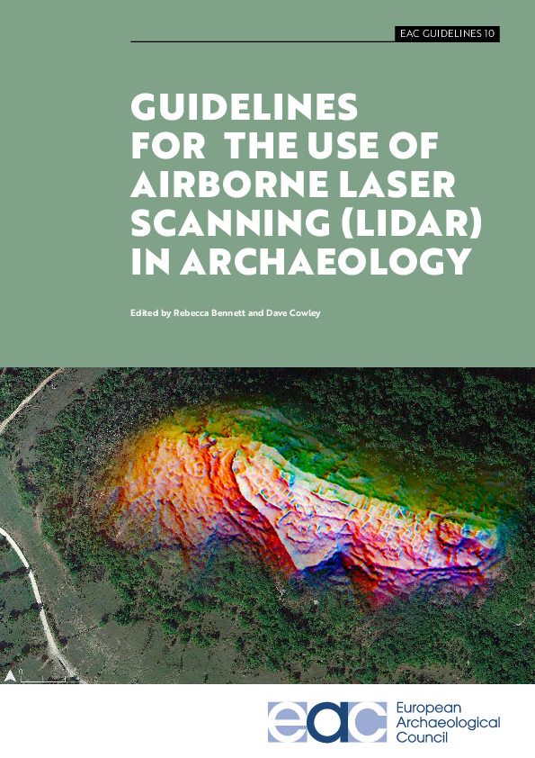(PDF) Guidelines for the use of Airborne Laser Scanning (Lidar) in Archaeology (EAC GUIDELINES 10)