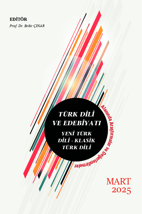 (PDF) Türk Dili ve Edebiyatı Alanında Araştırmalar ve Değerlendirmeler Yeni Türk Dili - Klasik ...
