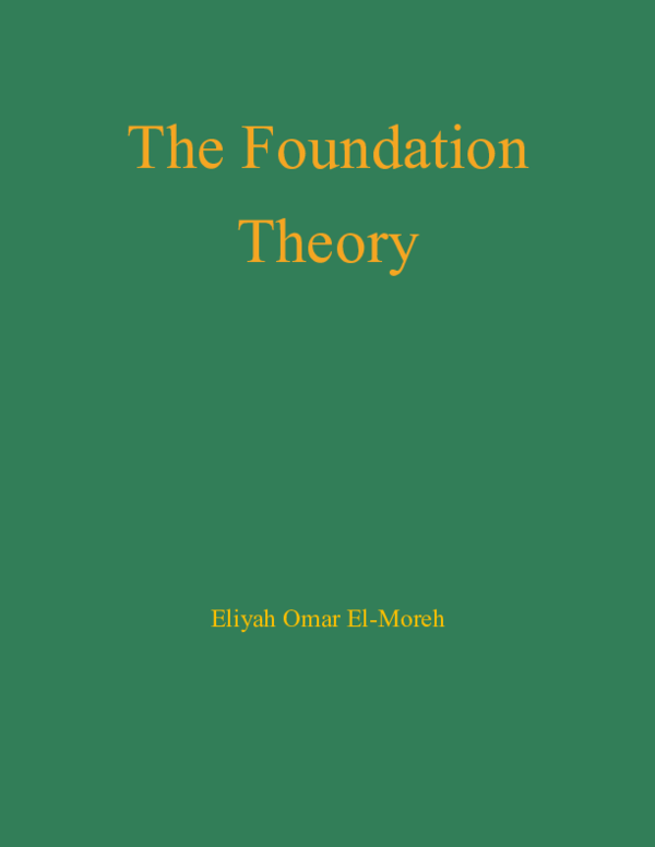 (PDF) The Foundation Theory