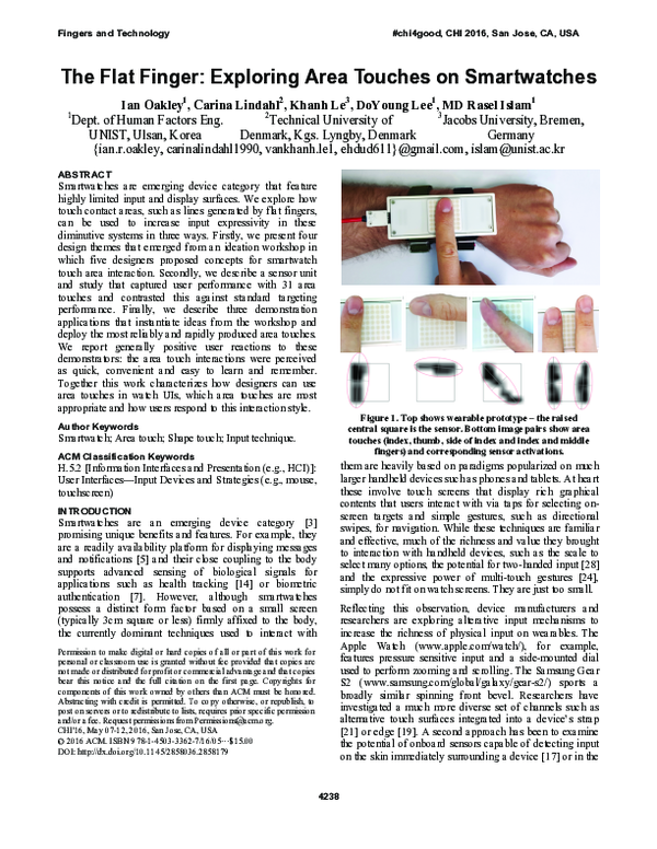 (PDF) The Flat Finger