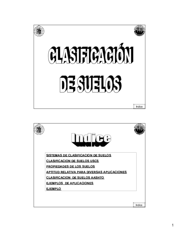 (PDF) SISTEMAS DE CLASIFICACION DE SUELOS