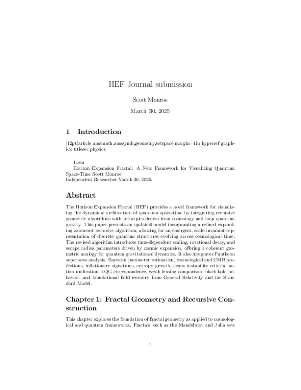(PDF) Horizon Expansion Fractal: A New Framework for Visualizing Quantum Space-Time
