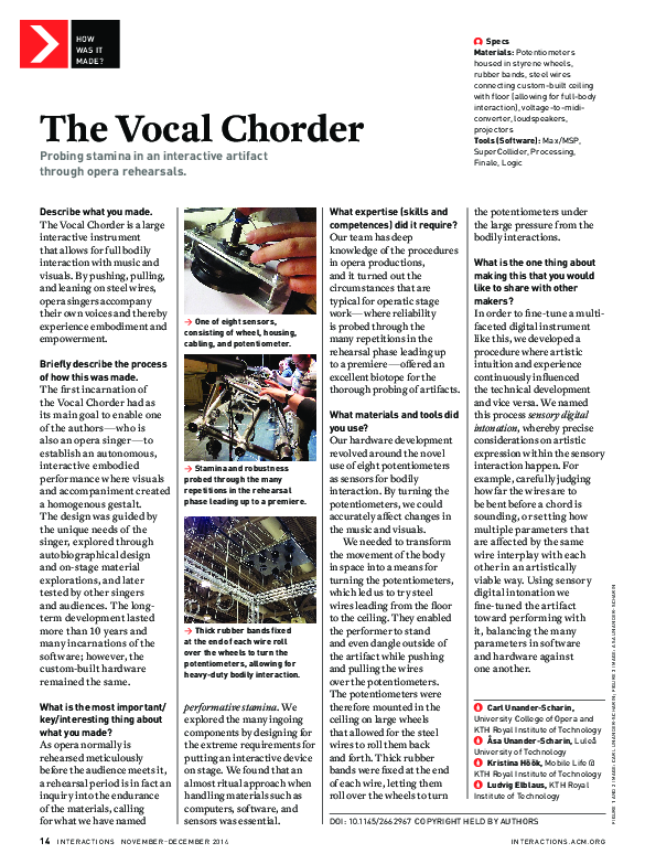 (PDF) The vocal chorder