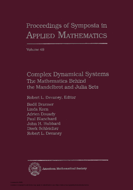 (PDF) Complex dynamics and entire functions