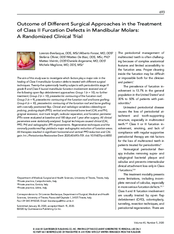 (PDF) Outcome of Different Surgical Approaches in the Treatment of ...