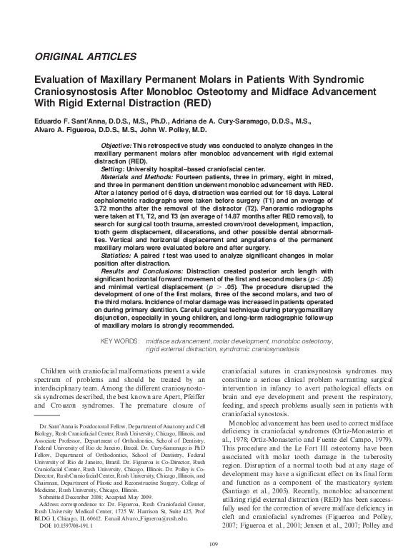 (PDF) Evaluation of Maxillary Permanent Molars in Patients with ...