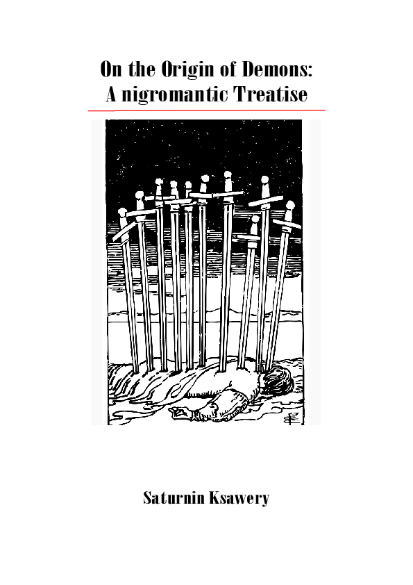 (PDF) On the Origin of Demons: A Nigromantic Treatise