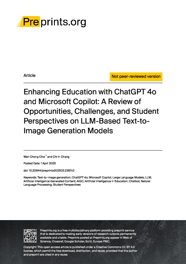 (PDF) Enhancing Education with ChatGPT 4o and Microsoft Copilot: A ...