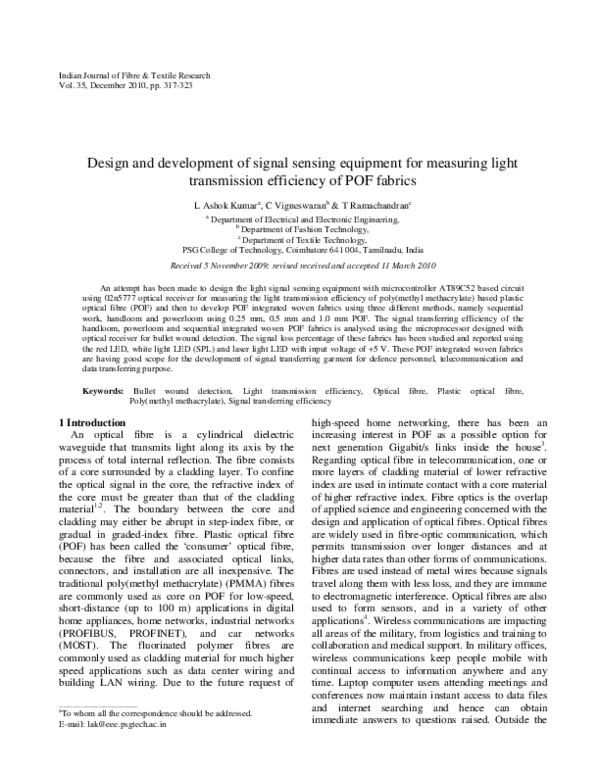 (PDF) Design and development of signal sensing equipment for measuring ...