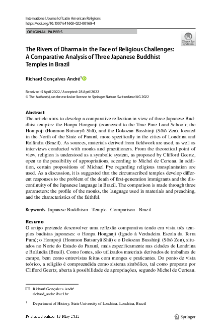 (PDF) The Rivers of Dharma in the Face of Religious Challenges: A Comparative Analysis of Three ...