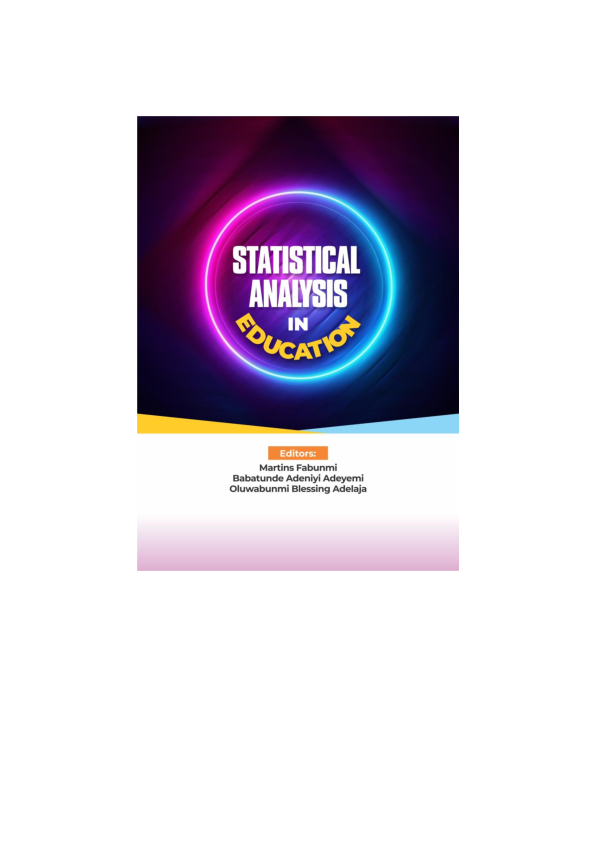 (PDF) Statistical Analysis in Education