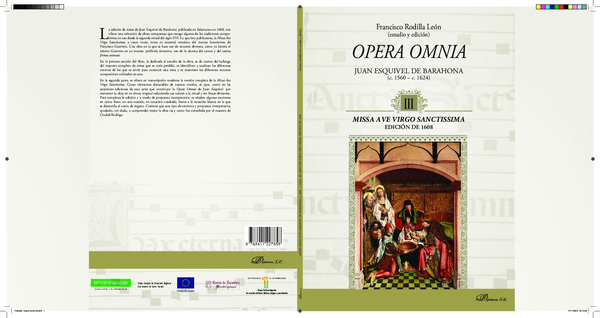 (PDF) Missa Ave Virgo Sanctissima. Juan Esquivel de Barahona (c. 1560-1624). Opera Omnia. III ...