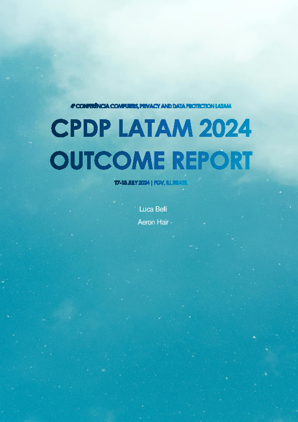 (PDF) CPDP LatAm 2024 Outcome Report