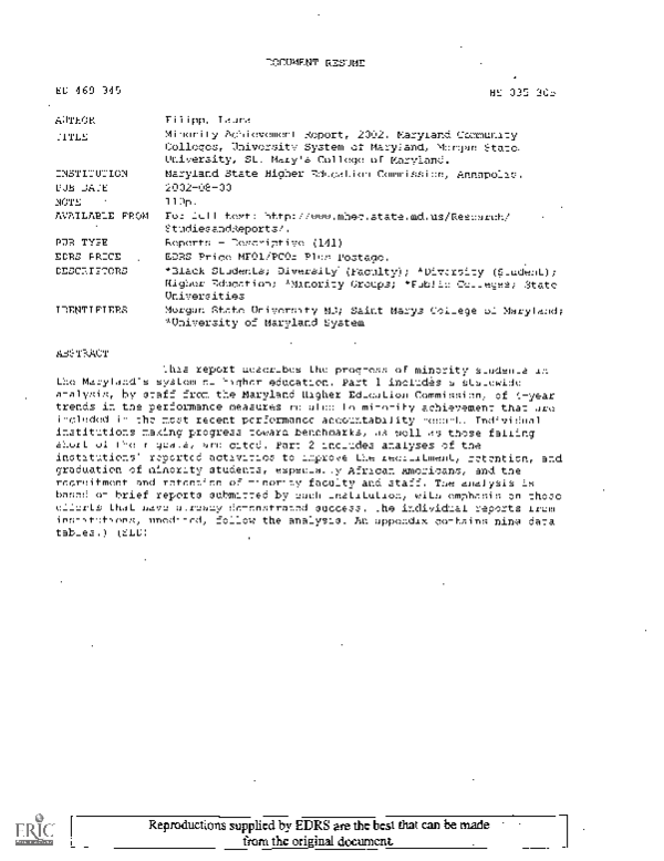 (PDF) Maryland Higher Education Commission