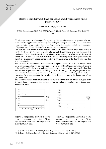 (PDF) Electrical resistivity and linear expansion of a hydrogenated Pd ...