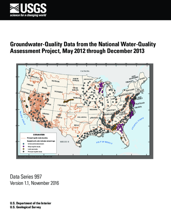 (PDF) Groundwater quality data from the National Water-Quality ...