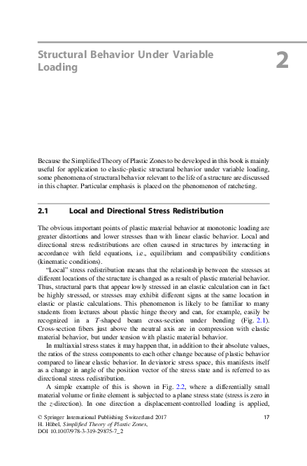 (PDF) Structural Behavior Under Variable Loading