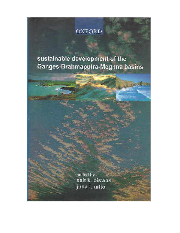 (PDF) Sustainable Development of the Ganges Brahmaputra Meghna Basins ...