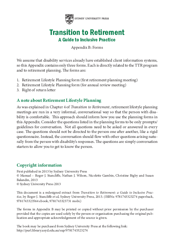 (PDF) Appendix B: Forms