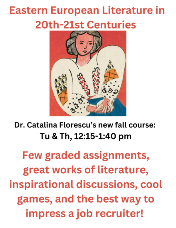 (PDF) NEW COURSE: Eastern European Literature in 20th-21st Centuries