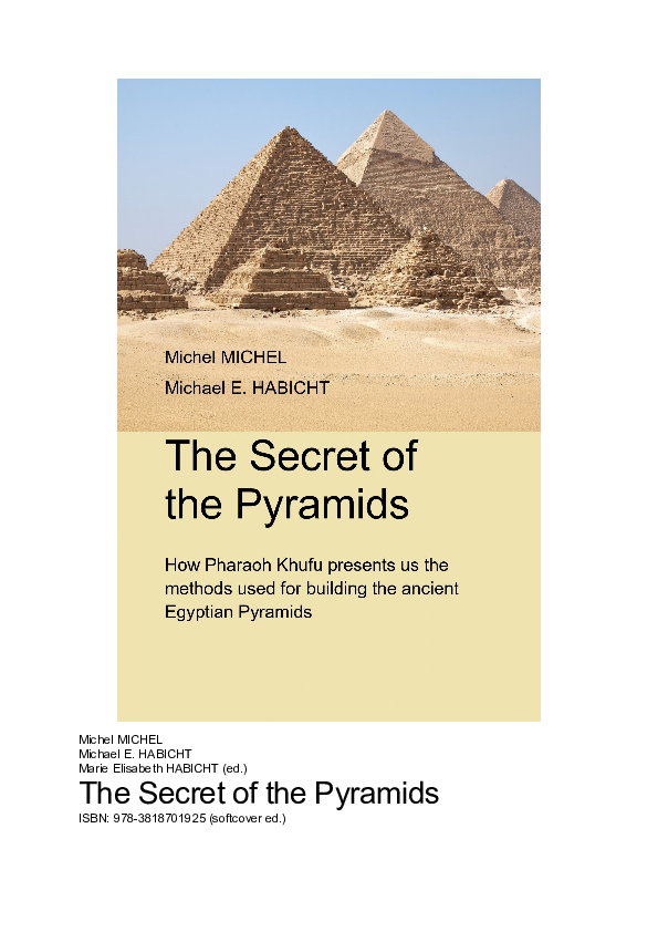 (PDF) The Secret of the Pyramids: How Pharaoh Khufu presents us the ...