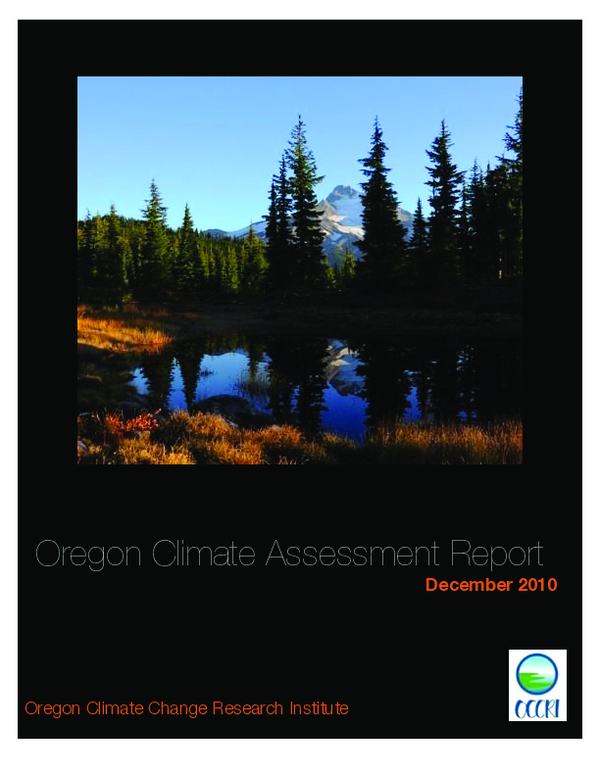 (PDF) Oregon climate assessment report : December 2010