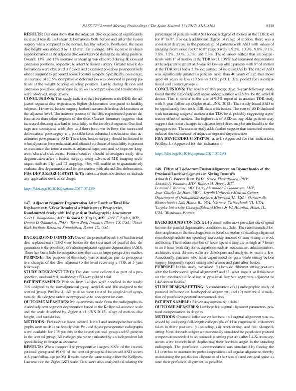 (PDF) Effect of L4-Sacrum Fusion Alignment on Biomechanics of the ...