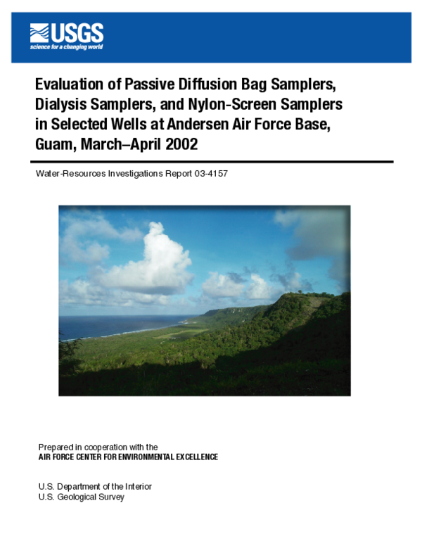(PDF) Evaluation of passive diffusion bag samplers, dialysis samplers ...