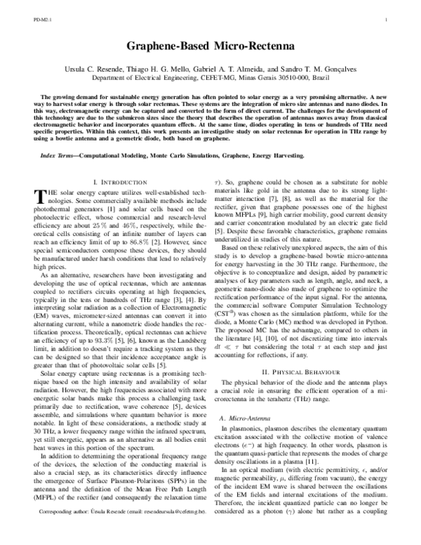 (PDF) Graphene-Based Micro-Rectenna