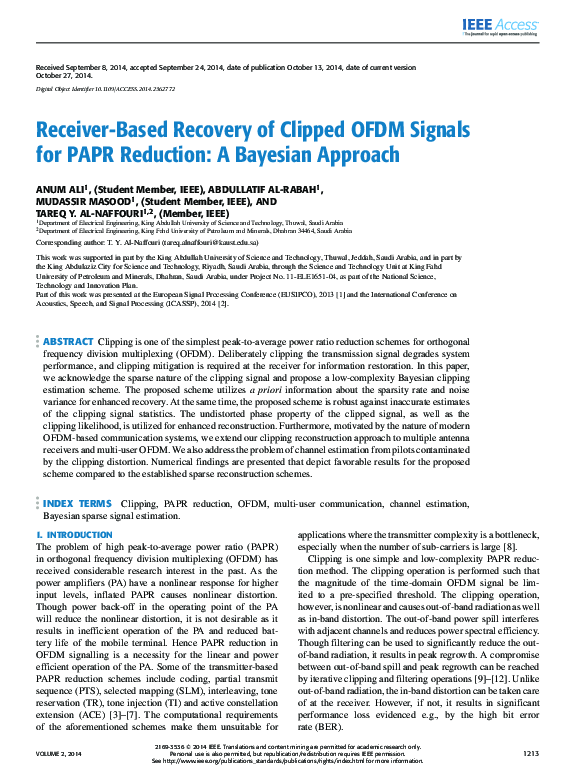 (PDF) A Dynamically-Reconfigurable Burst-Mode Link Using a Nanosecond Photonic Switch