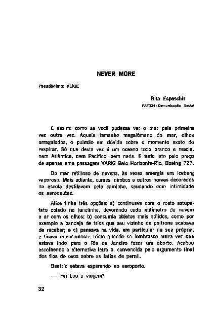 (PDF) Never More