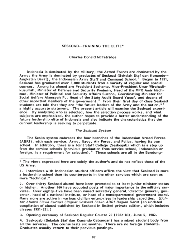 (PDF) Seskoad— TR Aining TH e Elite*
