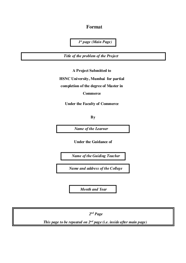 (PDF) Format for dissertation