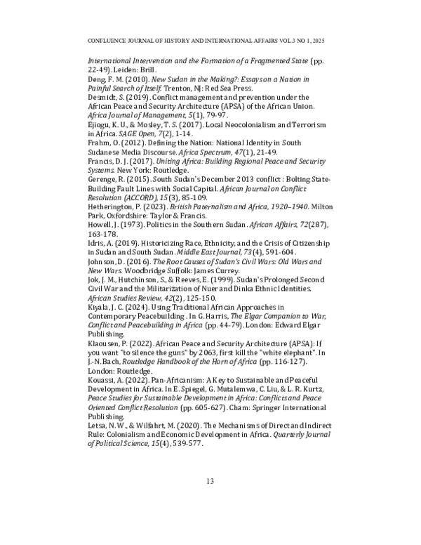 (PDF) BEYOND THE BRITISH COLONIAL LEGACY OF INDIRECT RULE