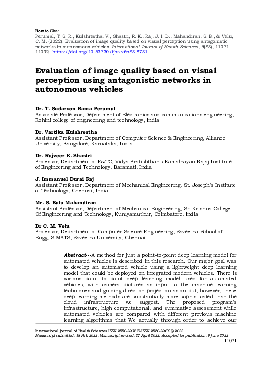 (PDF) Evaluation of image quality based on visual perception using antagonistic networks in ...