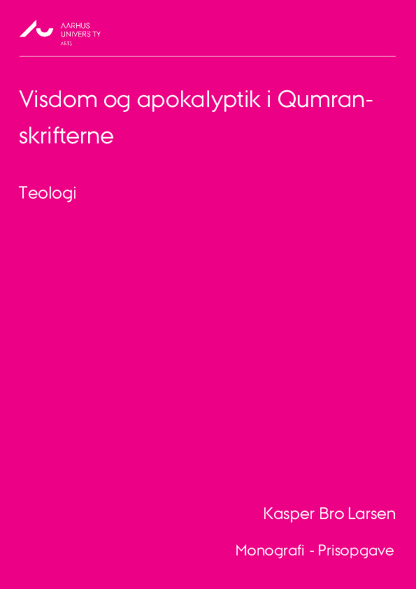 (PDF) Visdom og apokalyptik i Qumran-skrifterne