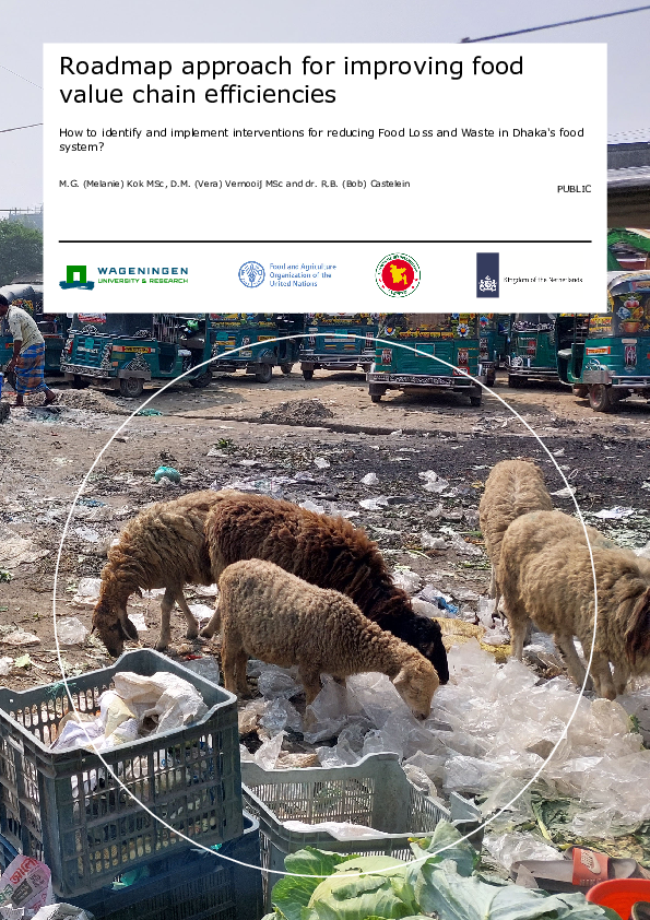 (PDF) Roadmap approach for improving food value chain efficiencies ...