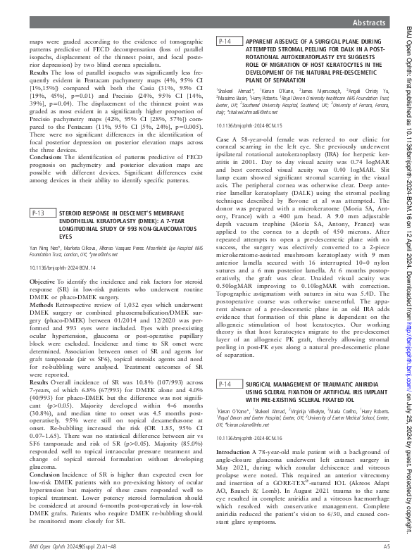 (PDF) P-14 Surgical management of traumatic aniridia using scleral fixation of artificial iris ...