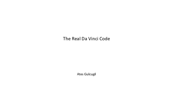 (PDF) The Real Da Vinci Code