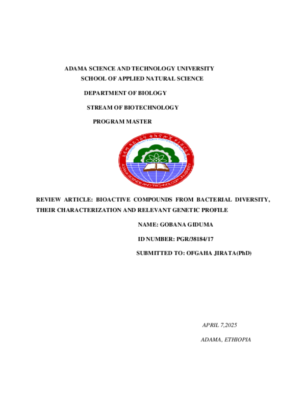 (PDF) Gobana Giduma