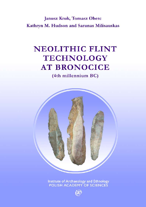 (PDF) Neolithic Flint Technology at Bronocice