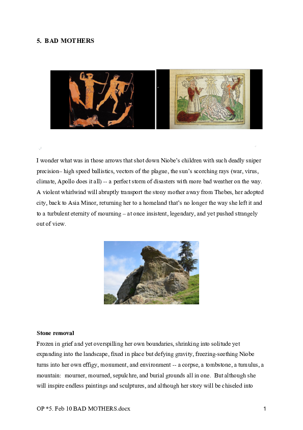 (PDF) BAD MOTHERS (Part One)