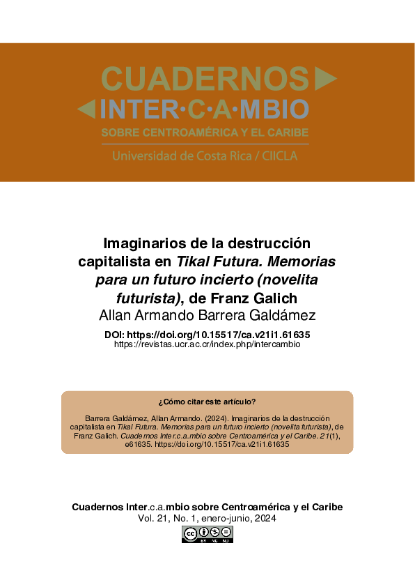 (PDF) Imaginarios de la destrucción capitalista en Tikal Futura ...