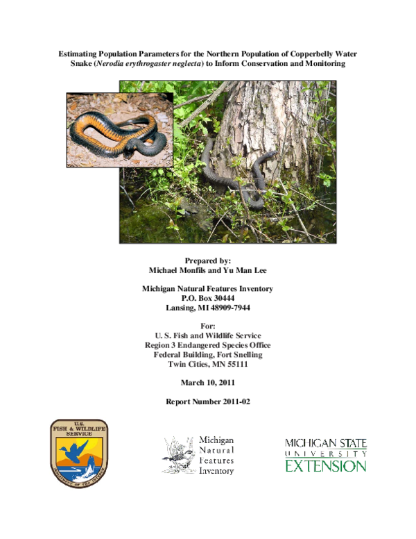 (PDF) Estimating Population Parameters for the Northern Population of ...