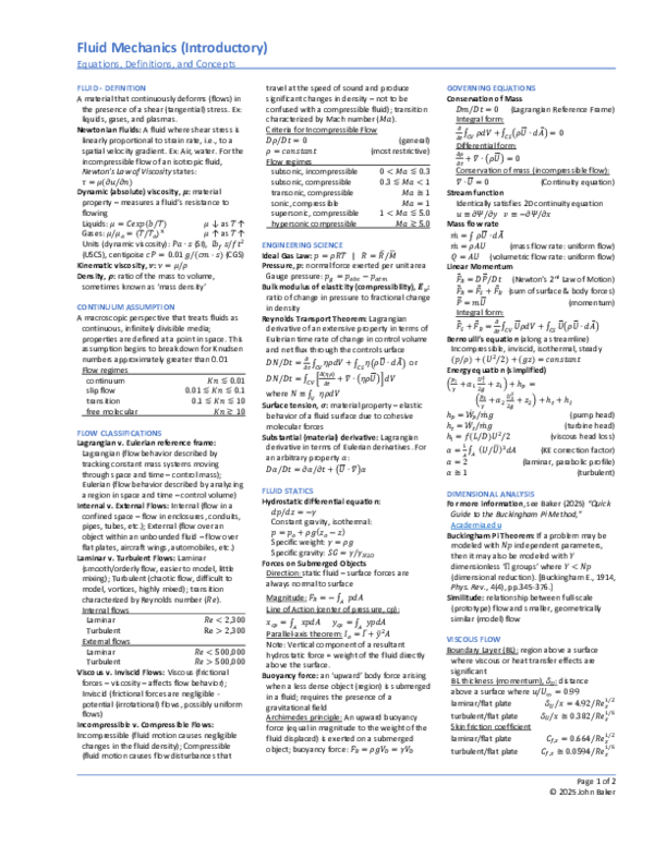 (PDF) Fluid Mechanics