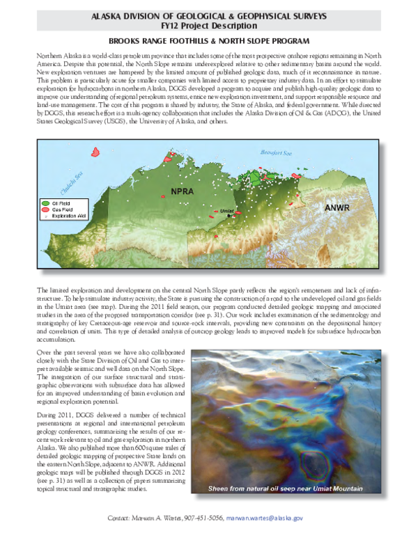 (PDF) Energy Resources FY12 project descriptions